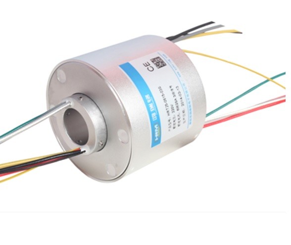 12 Circuits ID 12.7mm Through Bore Slip Ring With 10 Amps Per Circuit